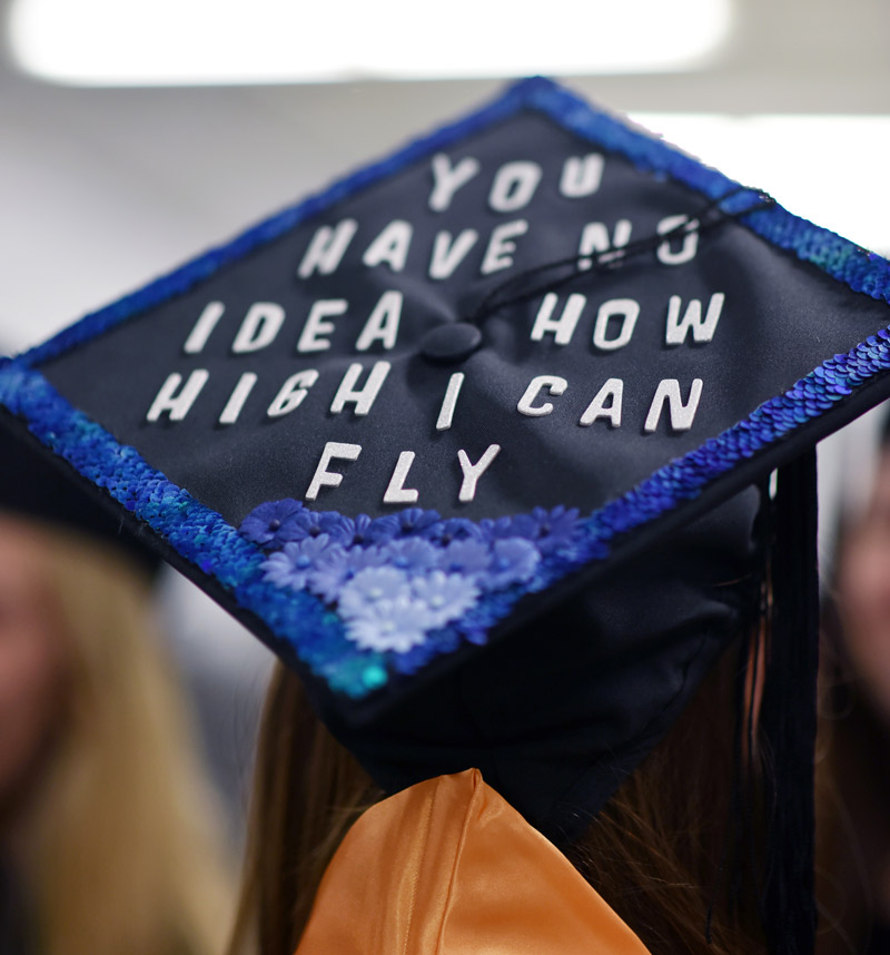 How to Decorate Your Graduation Cap - Champlain College Commencement