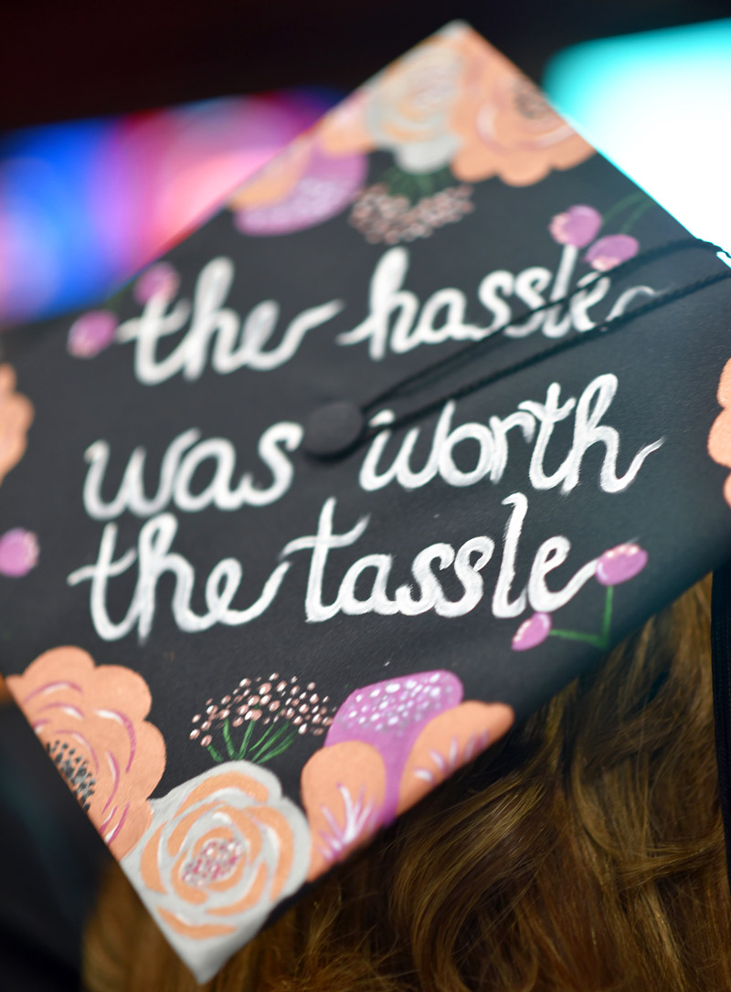 How to Decorate Your Graduation Cap - Champlain College Commencement