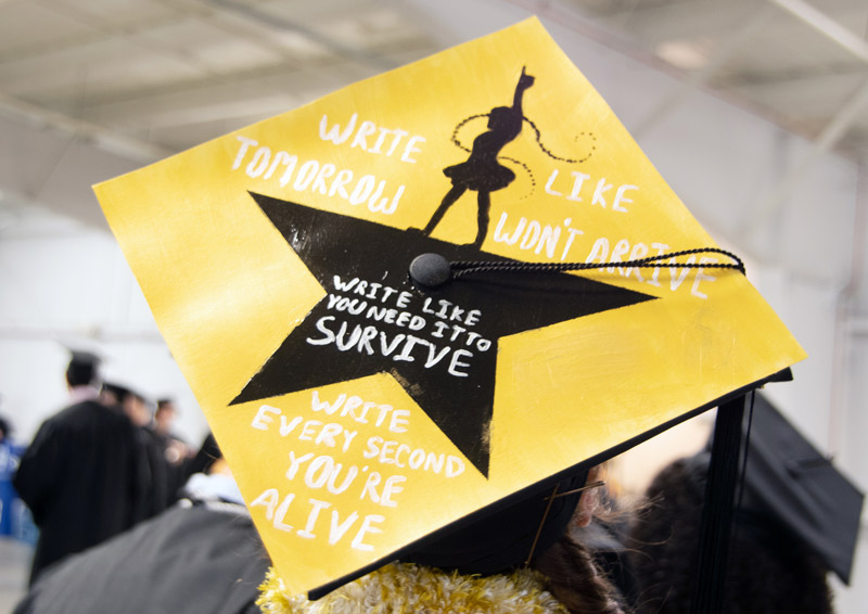 How to Decorate Your Graduation Cap - Champlain College Commencement
