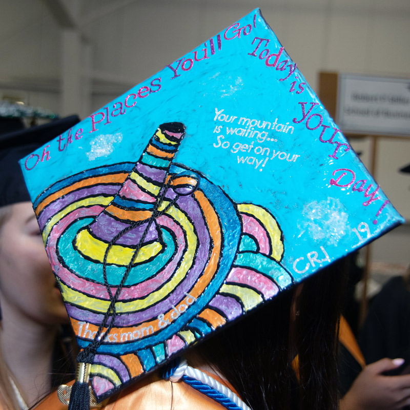 How to Decorate Your Graduation Cap - Champlain College Commencement